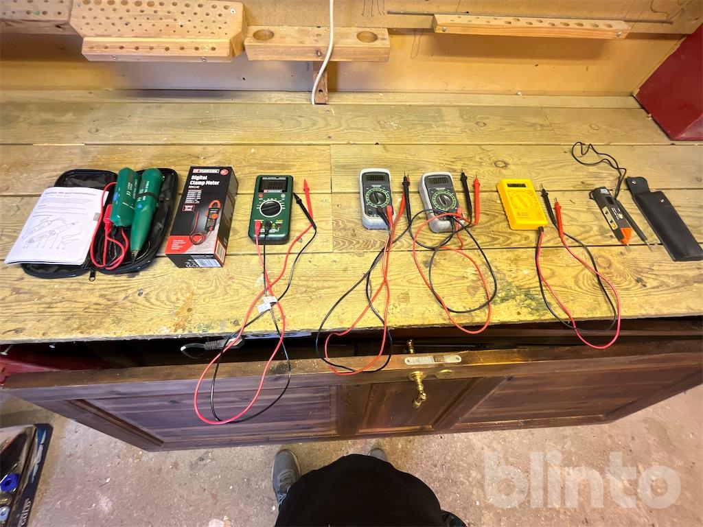 Parti - Mätverktyg El | Blinto auktioner