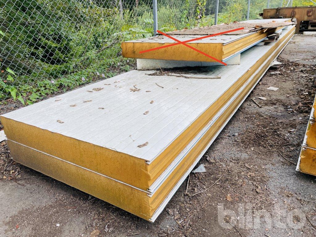 Sandwichelement - Paroc PIR 160 | Blinto auktioner