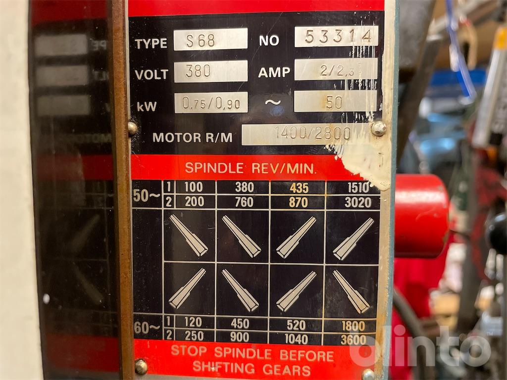 Pelarborr - Strands S 68 | Blinto auktioner