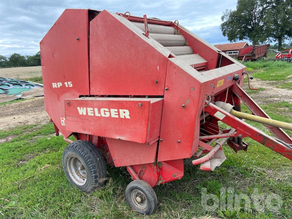 Balpress - Welger RP 15 | Blinto auktioner