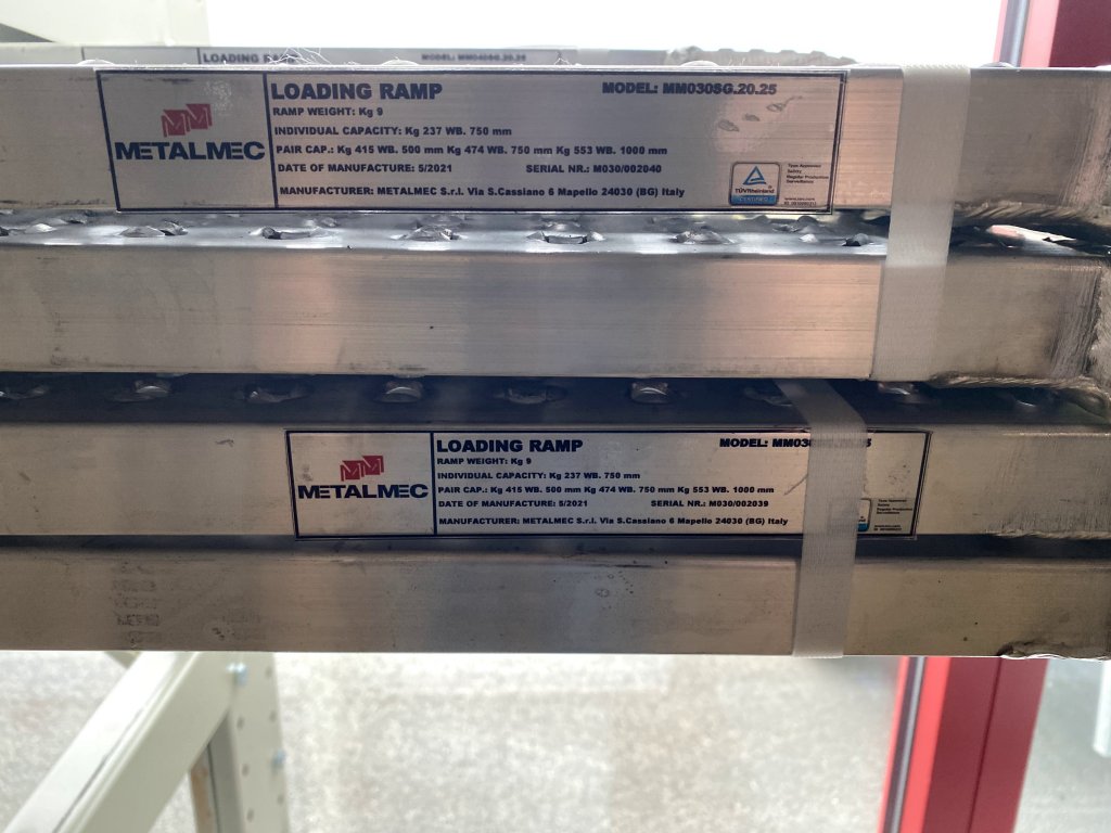 Aluminiumramper - Metalmec | Blinto auktioner