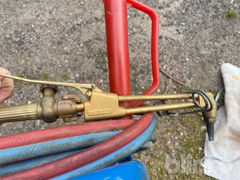 Gassvets - Med tuber och vagn | Blinto auktioner