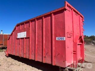 Container med kran - LogLift 105 S | Blinto auktioner