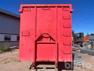Container med kran - LogLift 105 S | Blinto auktioner