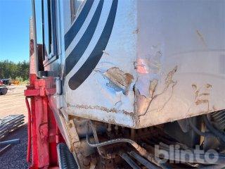 Container med kran - LogLift 105 S | Blinto auktioner