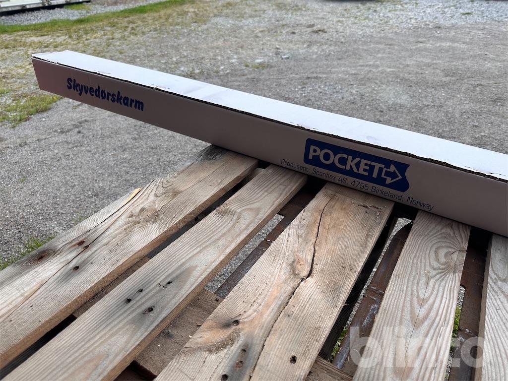 Skjutdörrskarm - Scanflex | Blinto auktioner