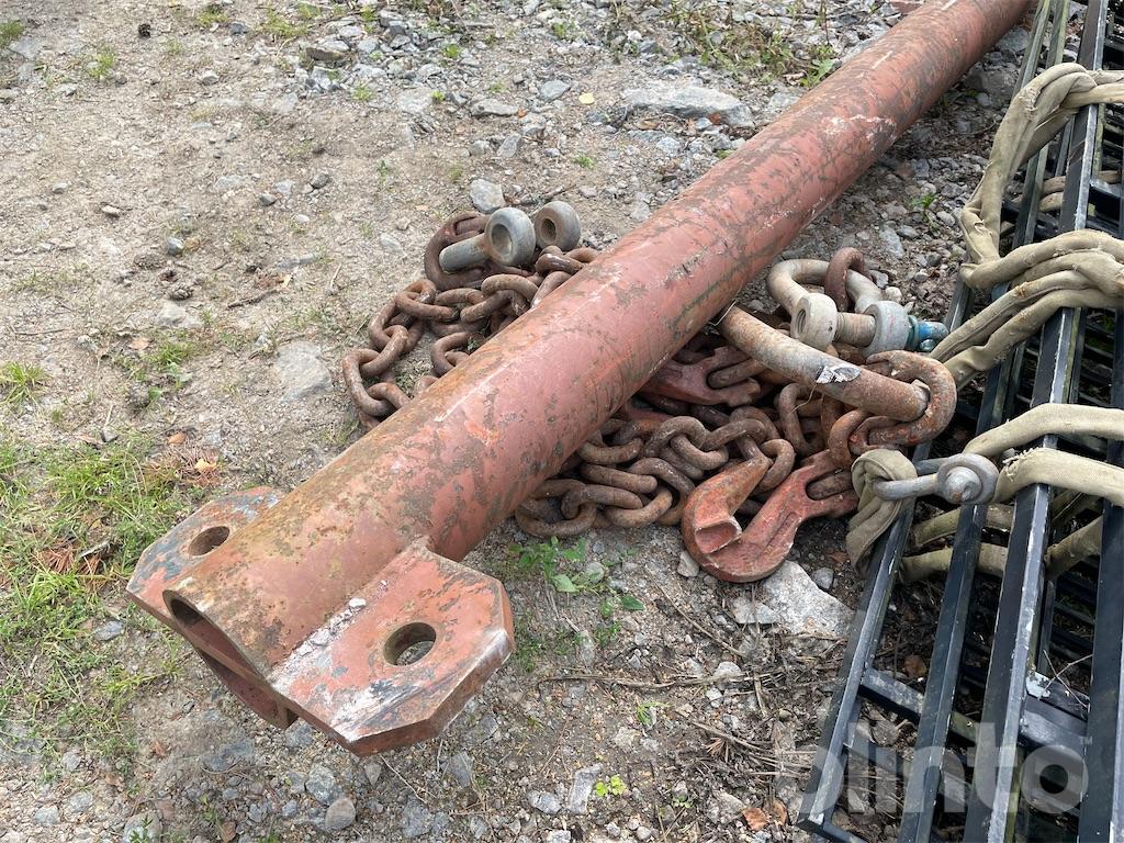 Lyftanordning - Med kättingar och lyftkrokar | Blinto auktioner