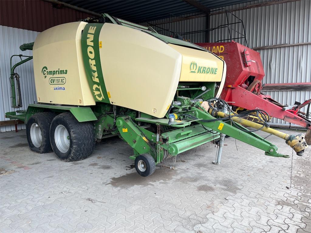 Rundbalspress - Krone Comprima CV150 XC | Blinto auktioner