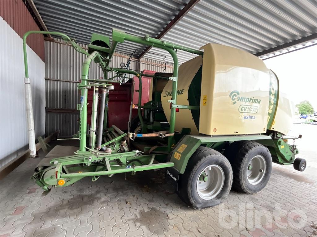 Rundbalspress - Krone Comprima CV150 XC | Blinto auktioner