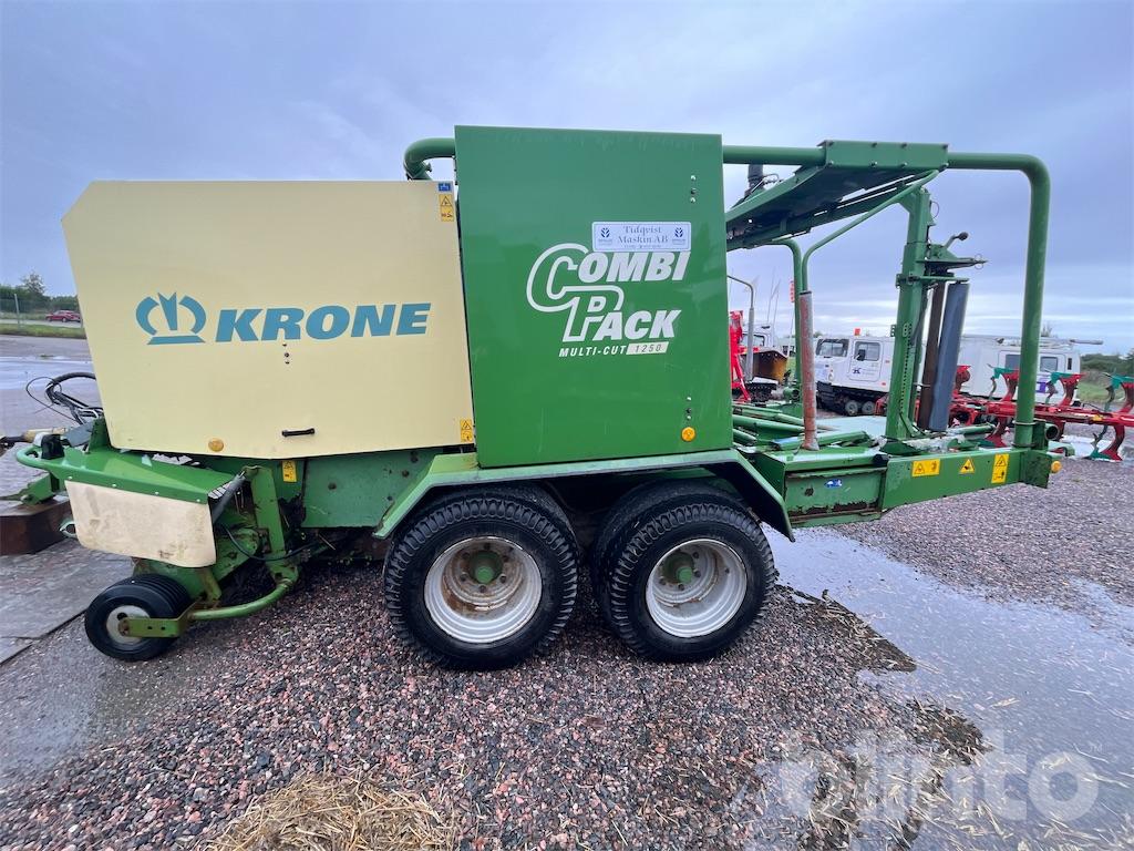Rundbalspress - Krone CombiPack MultiCut 1250 | Blinto auktioner