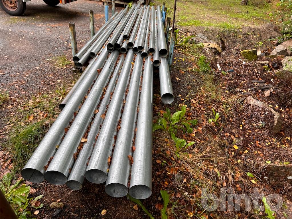 Galvaniserade rör - Oanvänt | Blinto auktioner