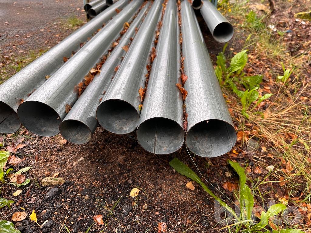Galvaniserade rör - Oanvänt | Blinto auktioner
