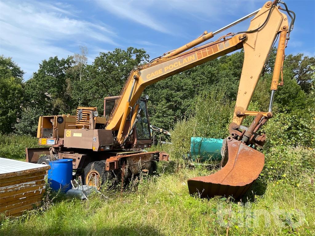 Hjulgrävare - Case poclain p81 | Blinto auktioner