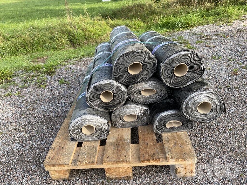 Takpapp - 8 rullar | Blinto auktioner