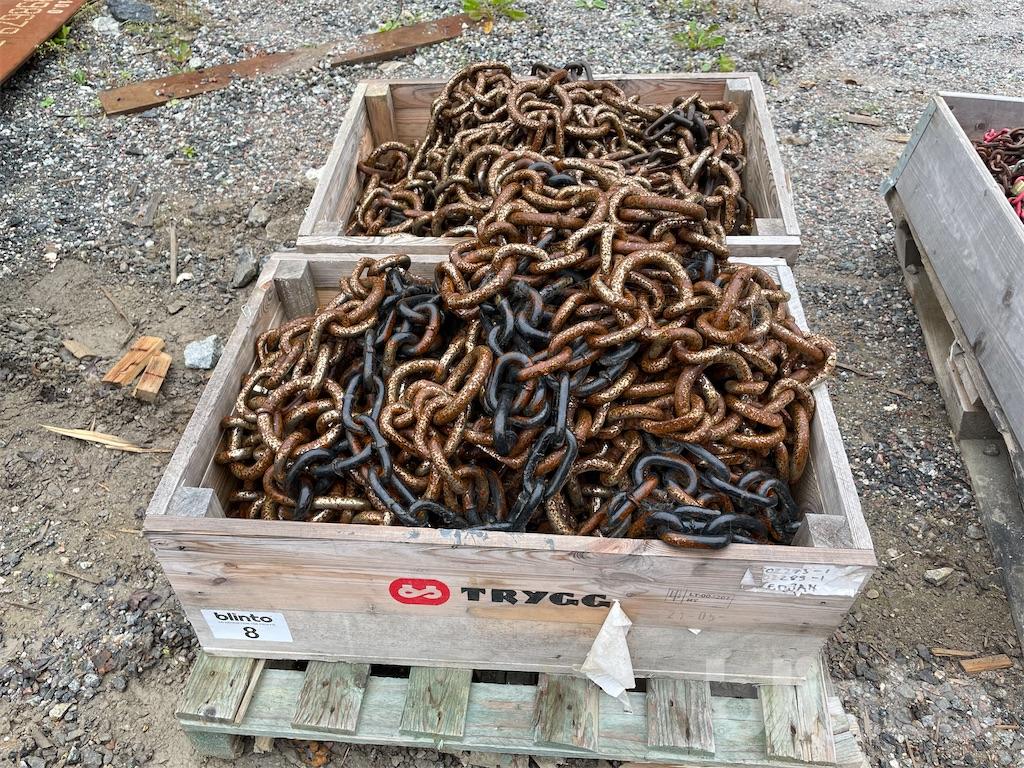 SNÖKEDJOR - DIMENSION 23,5-25 / 10 STYCKEN | Blinto auktioner