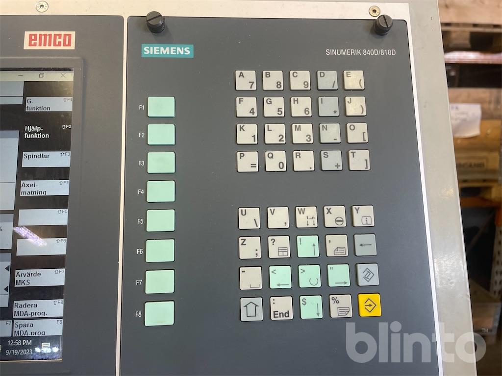 CNC svarv - Emco Concept turn 155 | Blinto auktioner