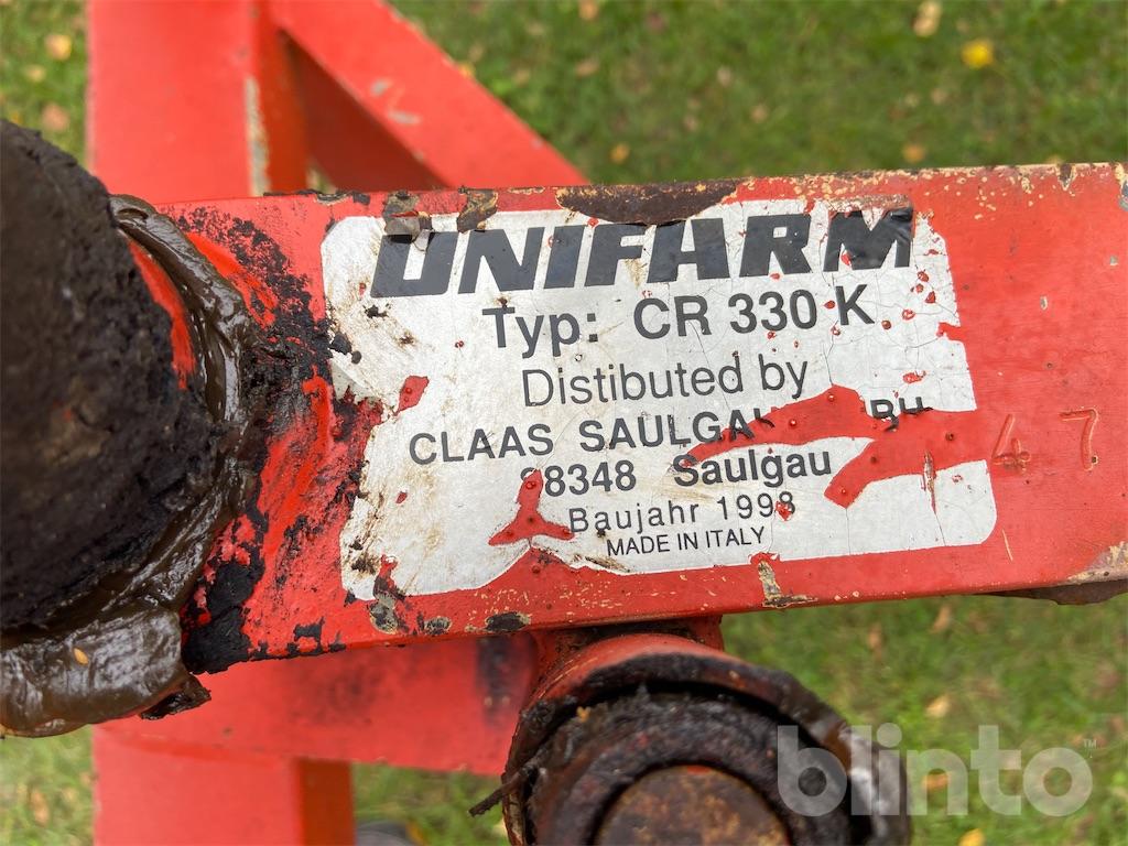 Strängläggare - Unifarm CR 330 | Blinto auktioner
