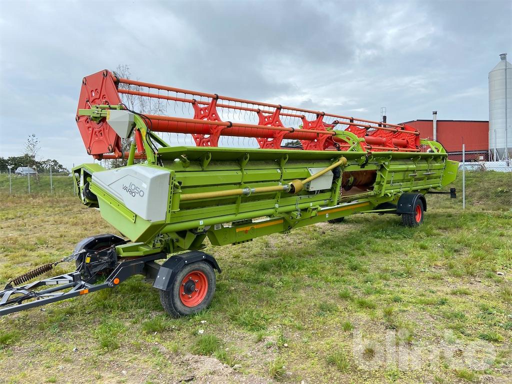 Skärbord med vagn - CLAAS vario 1050 | Blinto auktioner