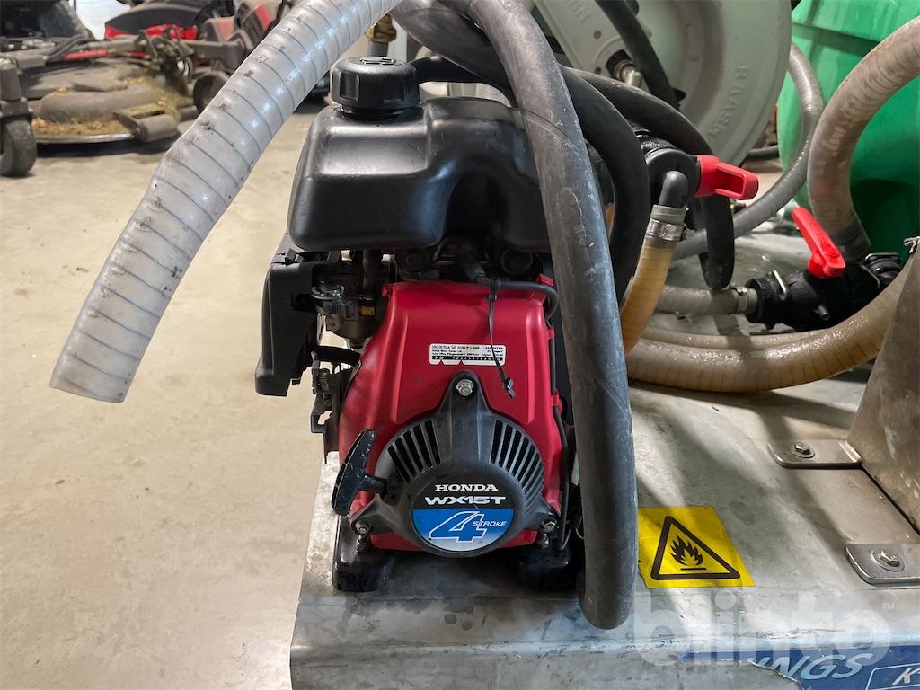 Bevattningssystem - K-Vagnen Cemo 1000L med vattenpump och slangvinda ...