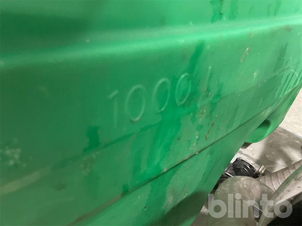 Bevattningssystem - K-Vagnen Cemo 1000L med vattenpump och slangvinda ...