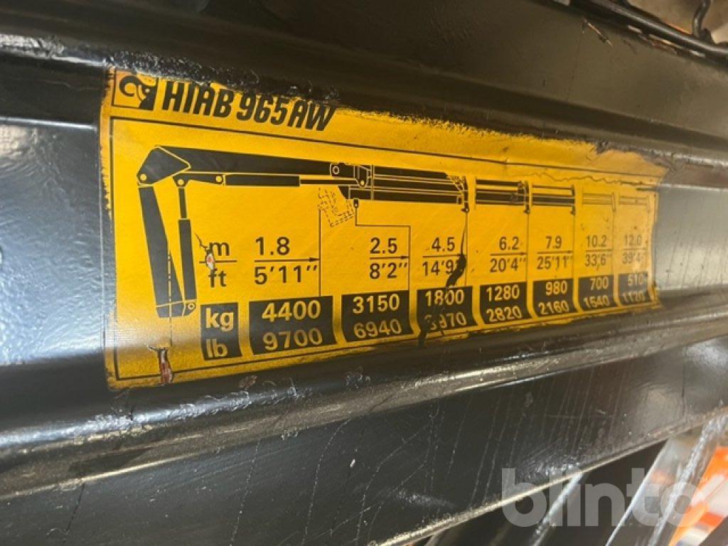 Kran - HIAB 965 AW | Blinto auktioner