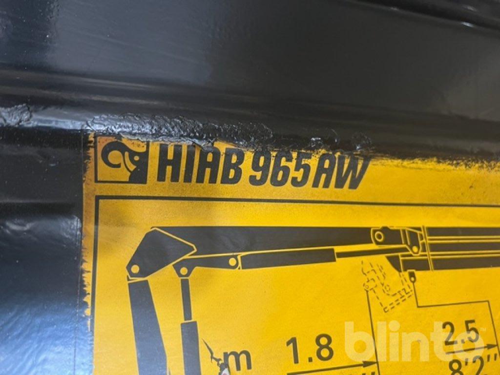 Kran - HIAB 965 AW | Blinto auktioner