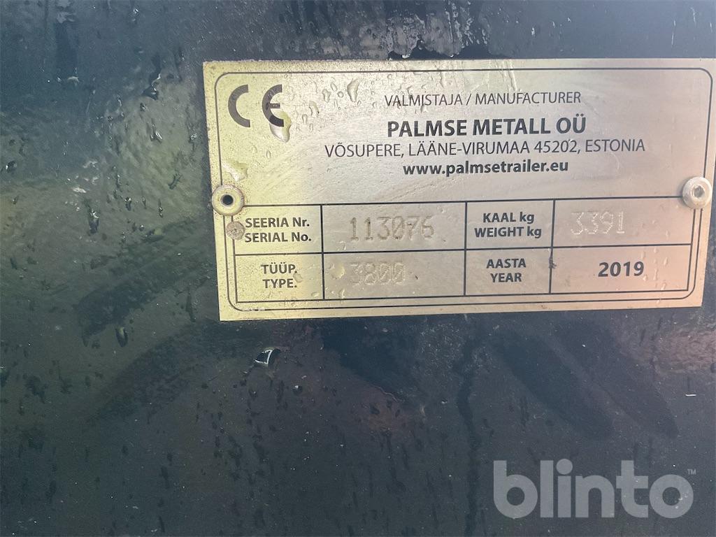 Rundbalskärra - Palmse Trailer 3800 | Blinto auktioner