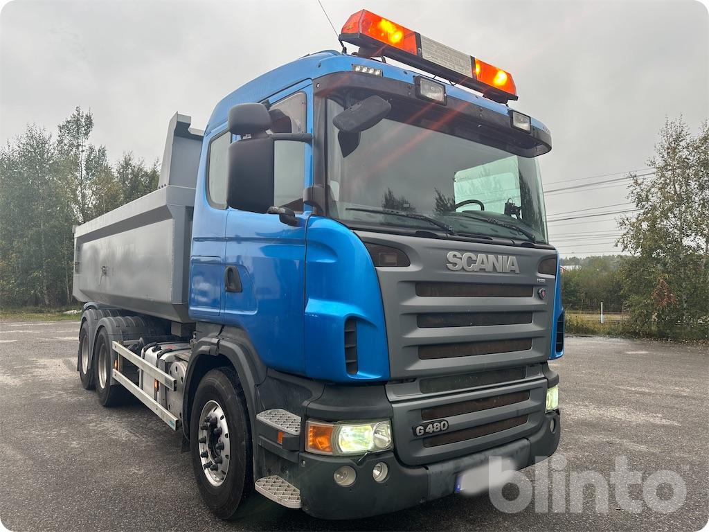 Grusbil - SCANIA G480LB6X4HNB | Blinto auktioner