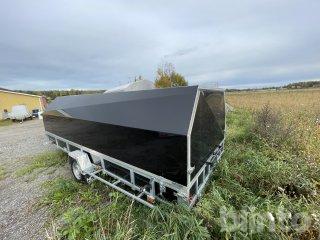 Skotersläp - Nordic Car Trailer kåpa | Blinto auktioner