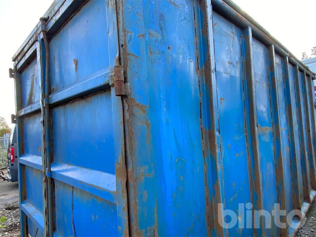 Container - Med hydrauliskt lock | Blinto auktioner