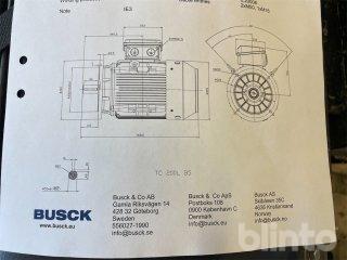 Elmotor 37 kW - Busck | Blinto auktioner
