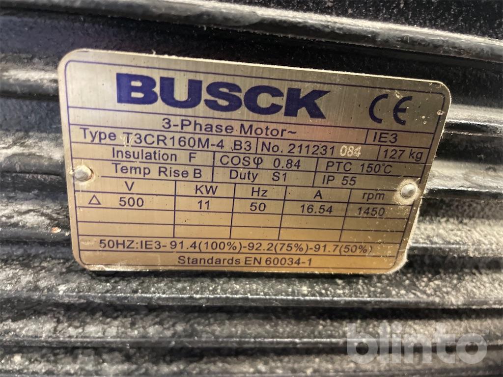 Elmotor 11 kW - Busck | Blinto auktioner