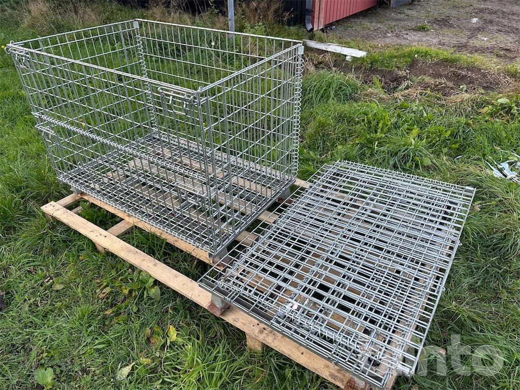 Vedkorgar - Rostfria | Blinto auktioner