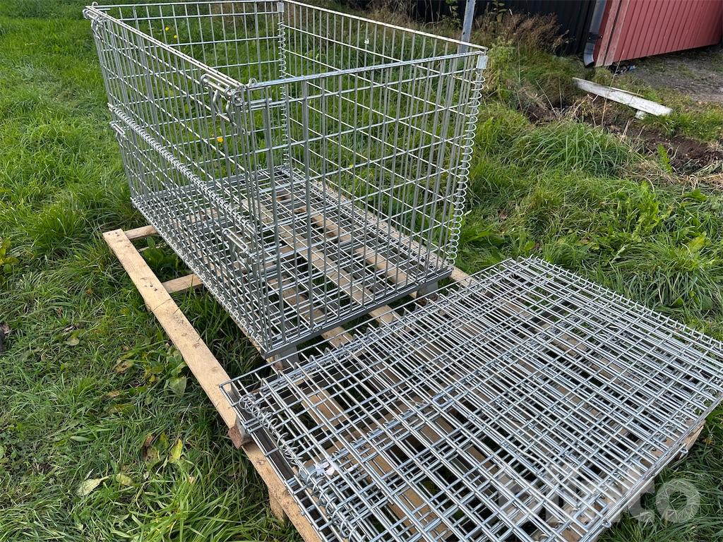 Vedkorgar - Rostfria | Blinto auktioner