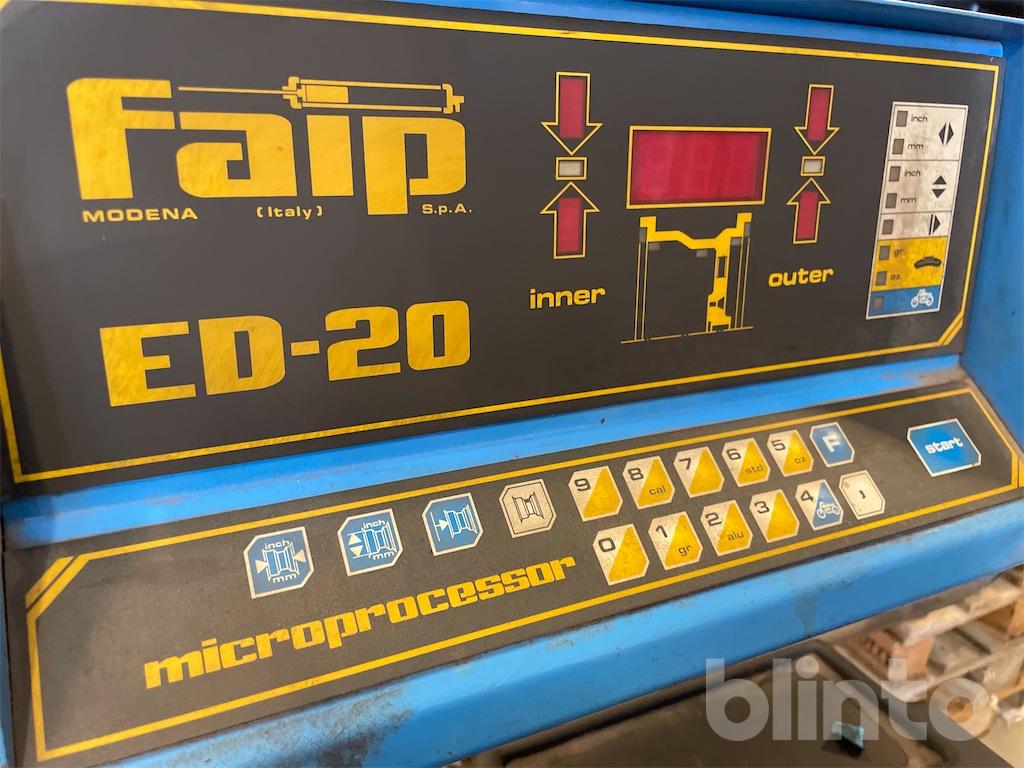 Balanserings maskin - FAIP ED-20 | Blinto auktioner