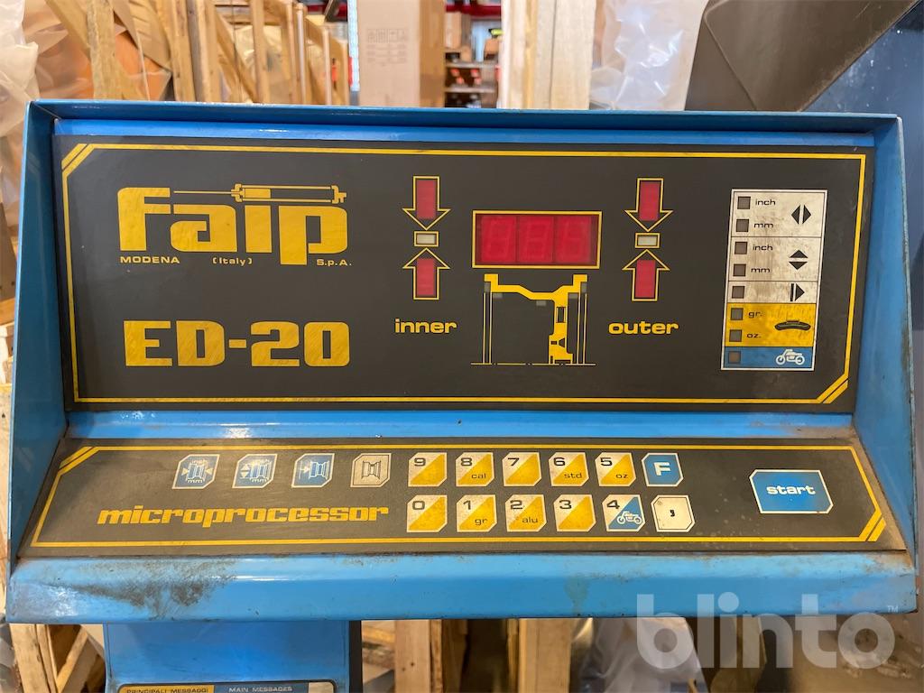 Balanserings maskin - FAIP ED-20 | Blinto auktioner