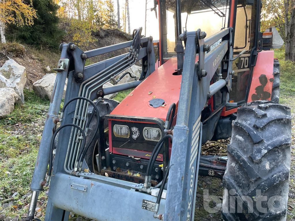 Traktor med lastare - Same Explorer 70 dt | Blinto auktioner