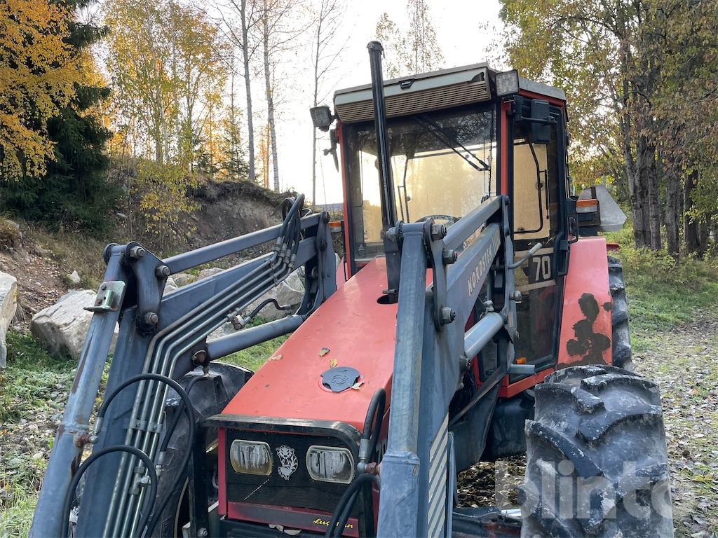 Traktor med lastare - Same Explorer 70 dt | Blinto auktioner