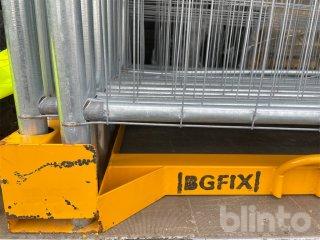 Byggstaket - BG FIX - 30 stycken sektioner | Blinto auktioner