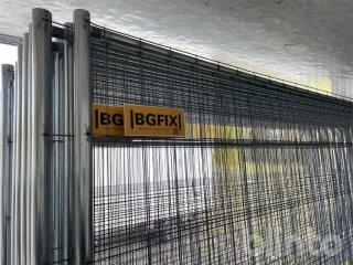 Byggstaket - BG FIX - 30 stycken sektioner | Blinto auktioner