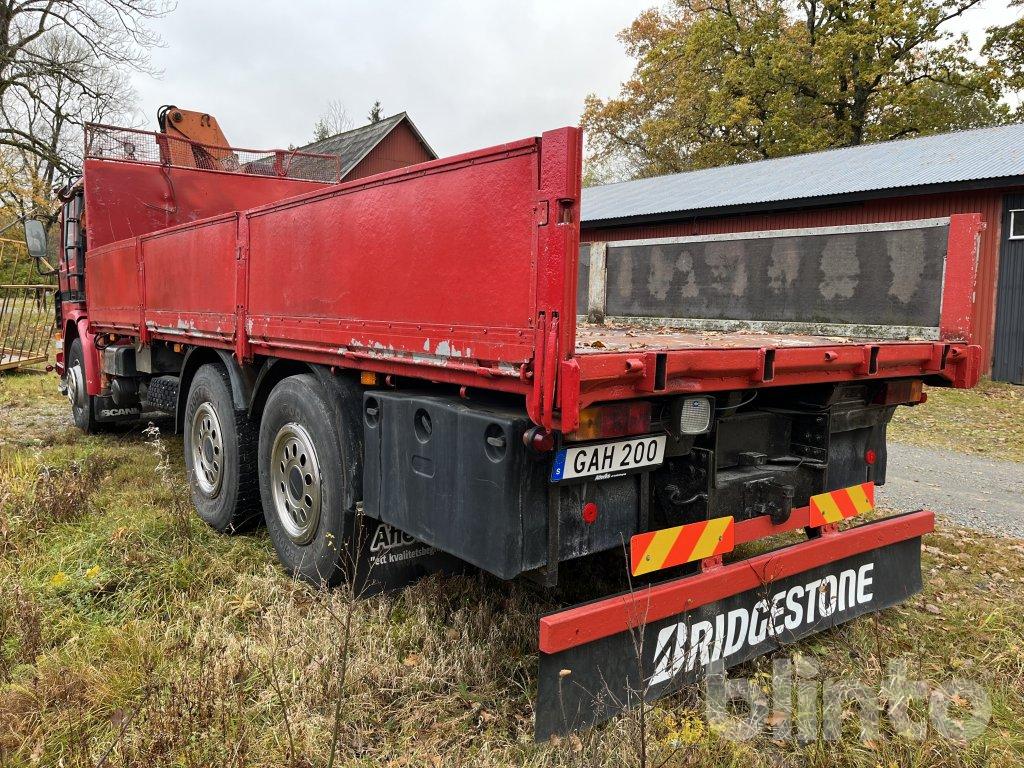 Kranbil - Scania P 82H | Blinto auktioner