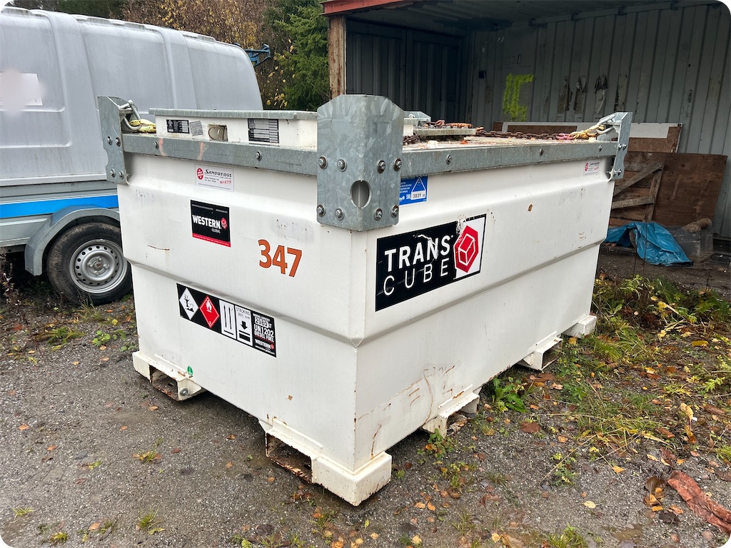Farmartank 3m3 - Western global - TransCube | Blinto auktioner