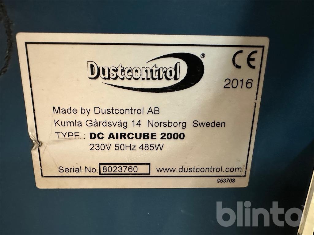 Luftrenare - Dustcontrol DC Aircube 2000 | Blinto auktioner