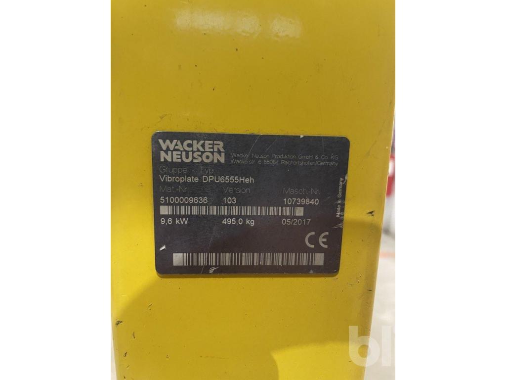 Markvibrator - Wacker Neuson 500 kg | Blinto auktioner