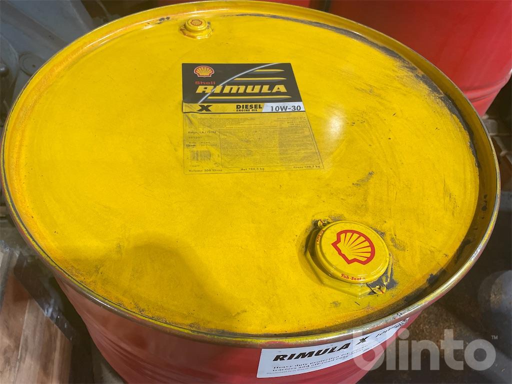 1 fat motorolja - Shell Rimula X Diesel 10w-30 | Blinto auktioner