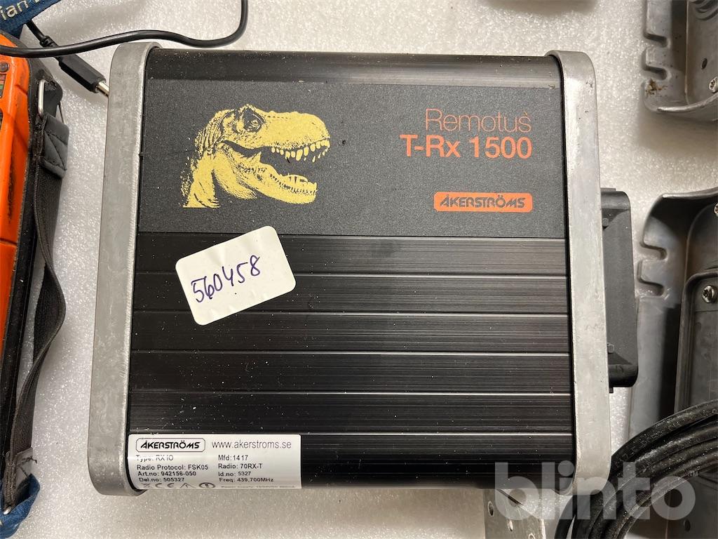 Radiostyrning - Åkerströms Remotus T-Rx 1500 | Blinto auktioner