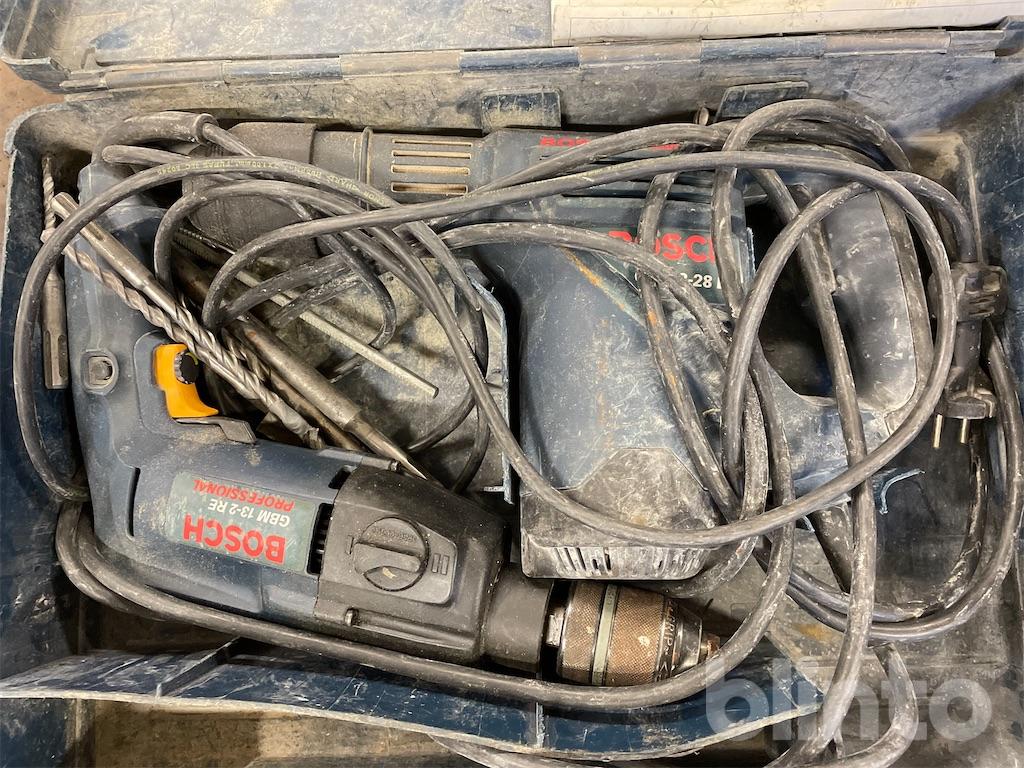 Tigersåg/slagborr - Milwaukee/Bosch | Blinto auktioner