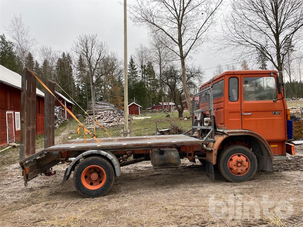 Lätt lastbil - Volvo f407 televerket | Blinto auktioner