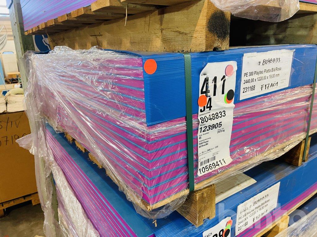 Plastskivor - Playtec-platta 15 st (nytt) (411) | Blinto auktioner