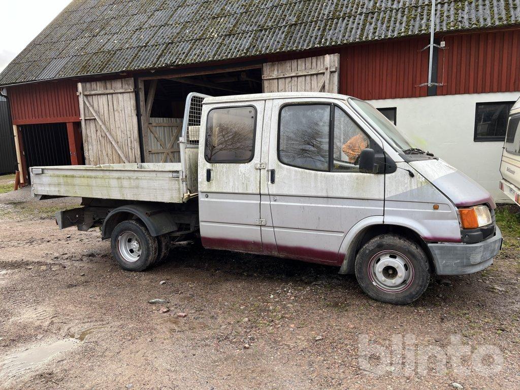 Flakbil - Ford Transit | Blinto auktioner